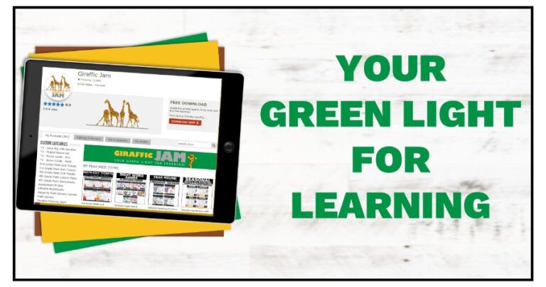 Giraffic Jam - Resources and Support for Your Elementary Classroom